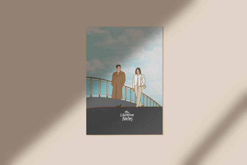 K-drama My Liberation Notes Printable Illustration - Etsy