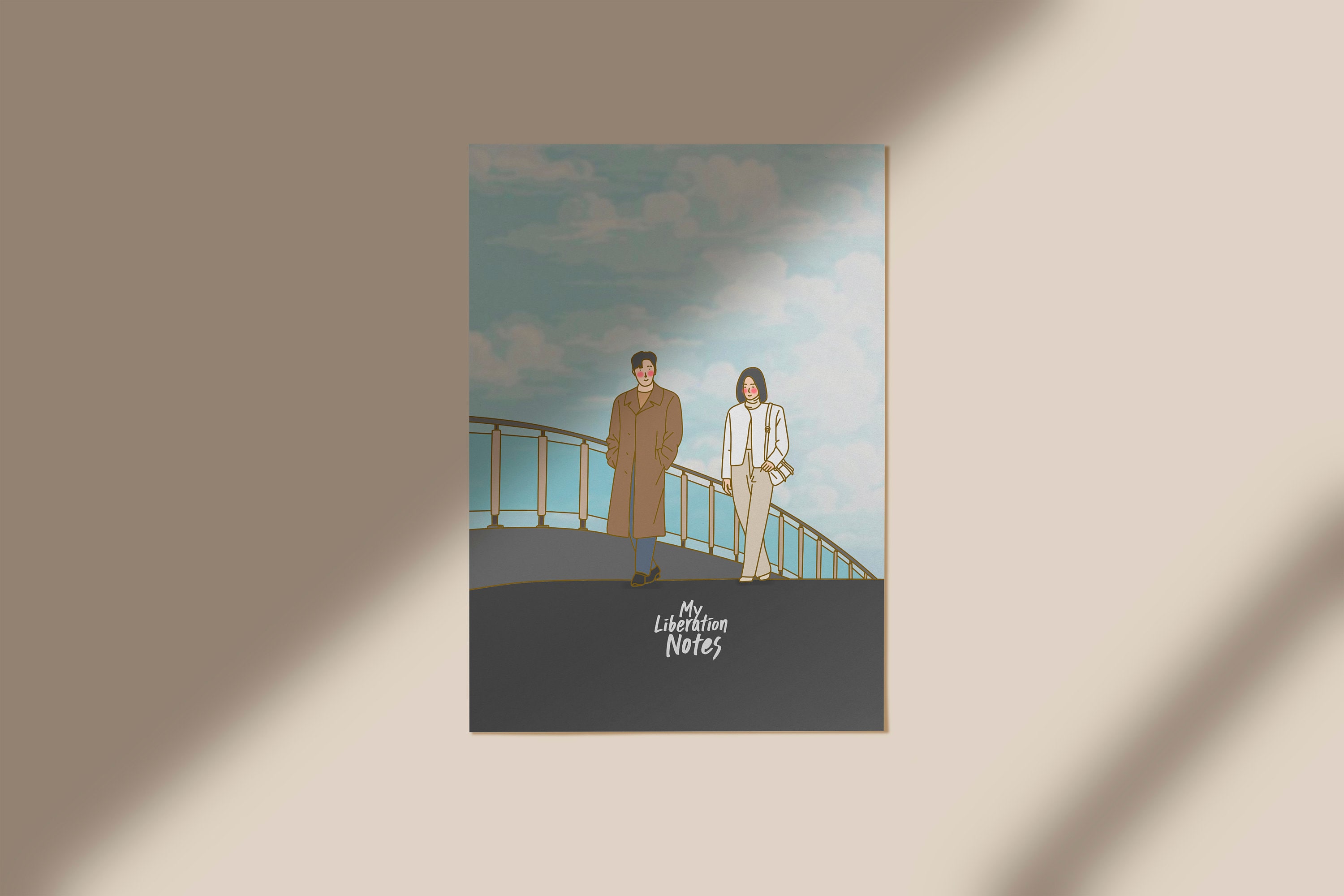 K-drama My Liberation Notes Printable Illustration - Etsy