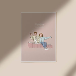 K-drama Welcome to Samdal-ri Printable Illustration - Etsy