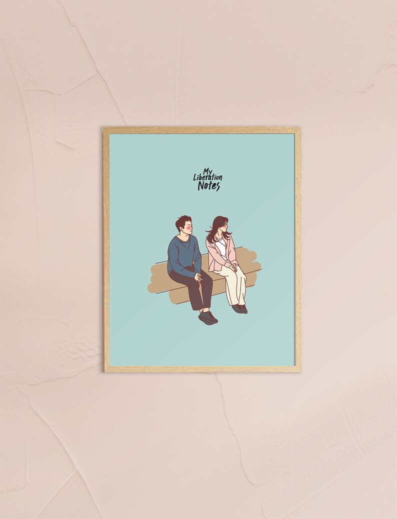 K-drama My Liberation Notes Illustration - Etsy