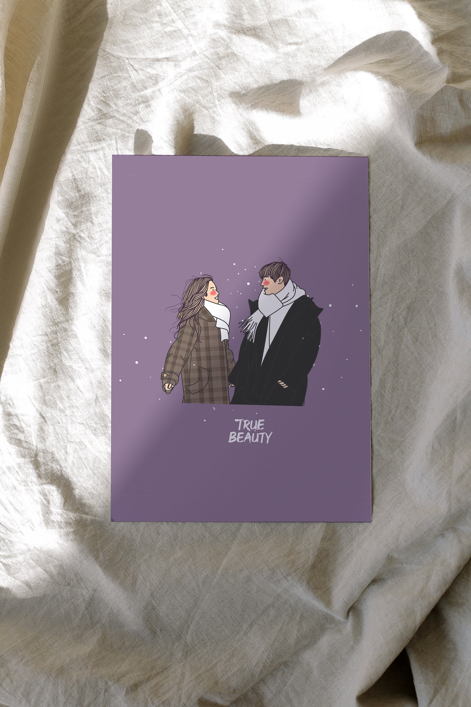 K-drama True Beauty Illustration Digital Download - Etsy