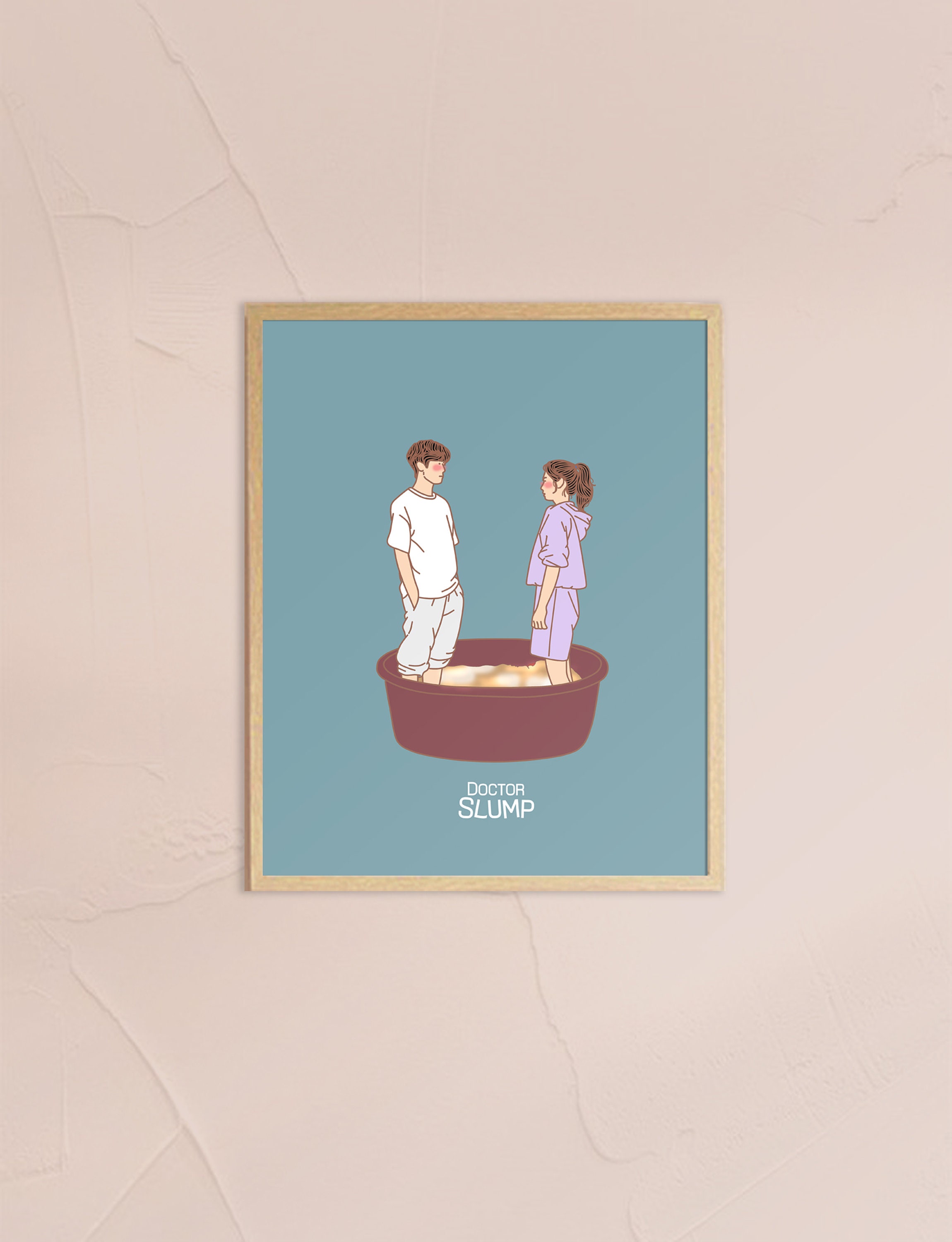 K-drama Doctor Slump Printable Illustration - Etsy