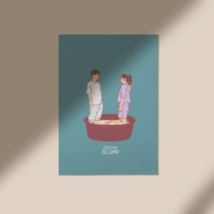 K-drama Doctor Slump Printable Illustration - Etsy