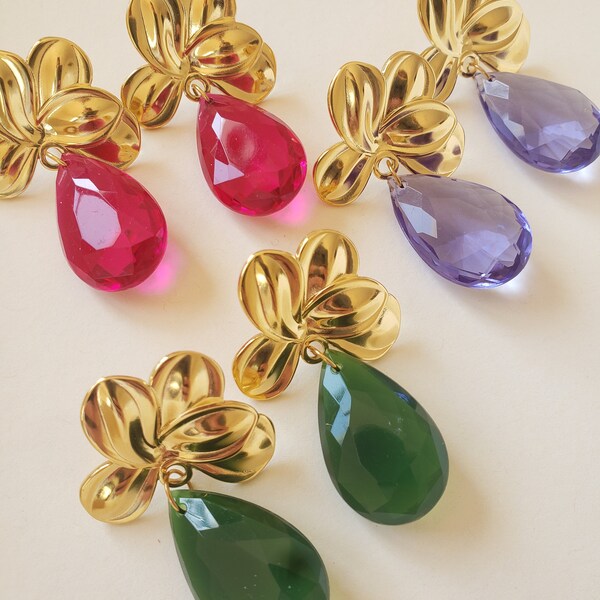 6pcs+tortoise Shell Acetate Acrylic Earring Charm-rectangle and Rod Bar ...