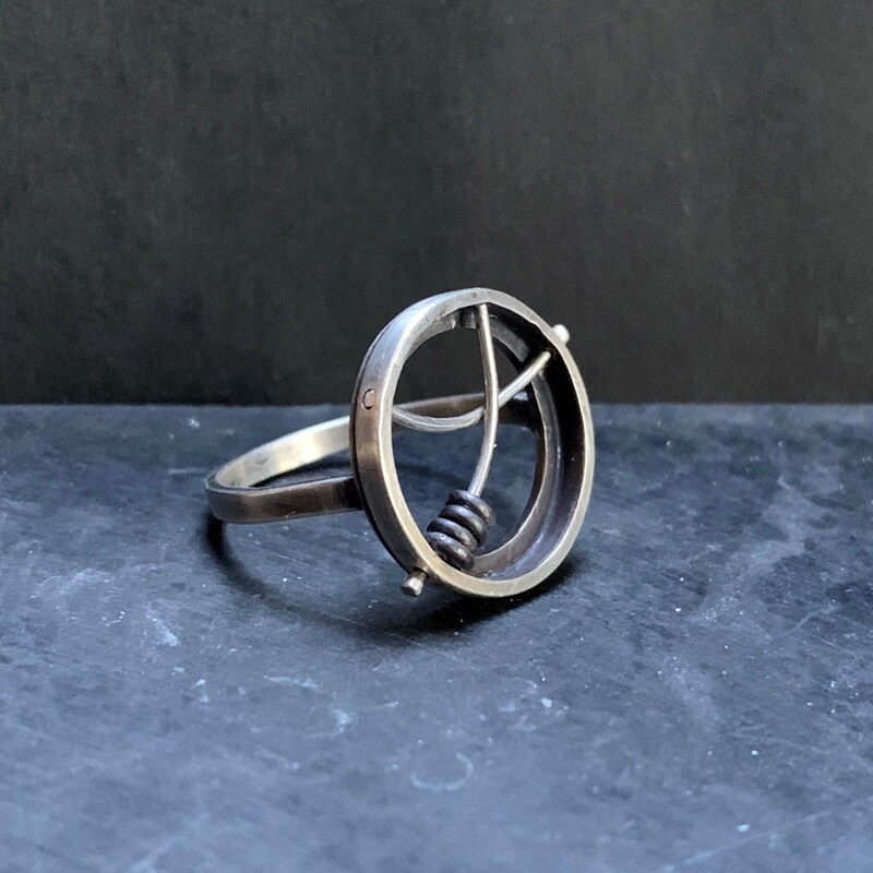 Moving Parts Ring - Etsy