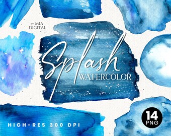 Background Splash Clipart - Etsy