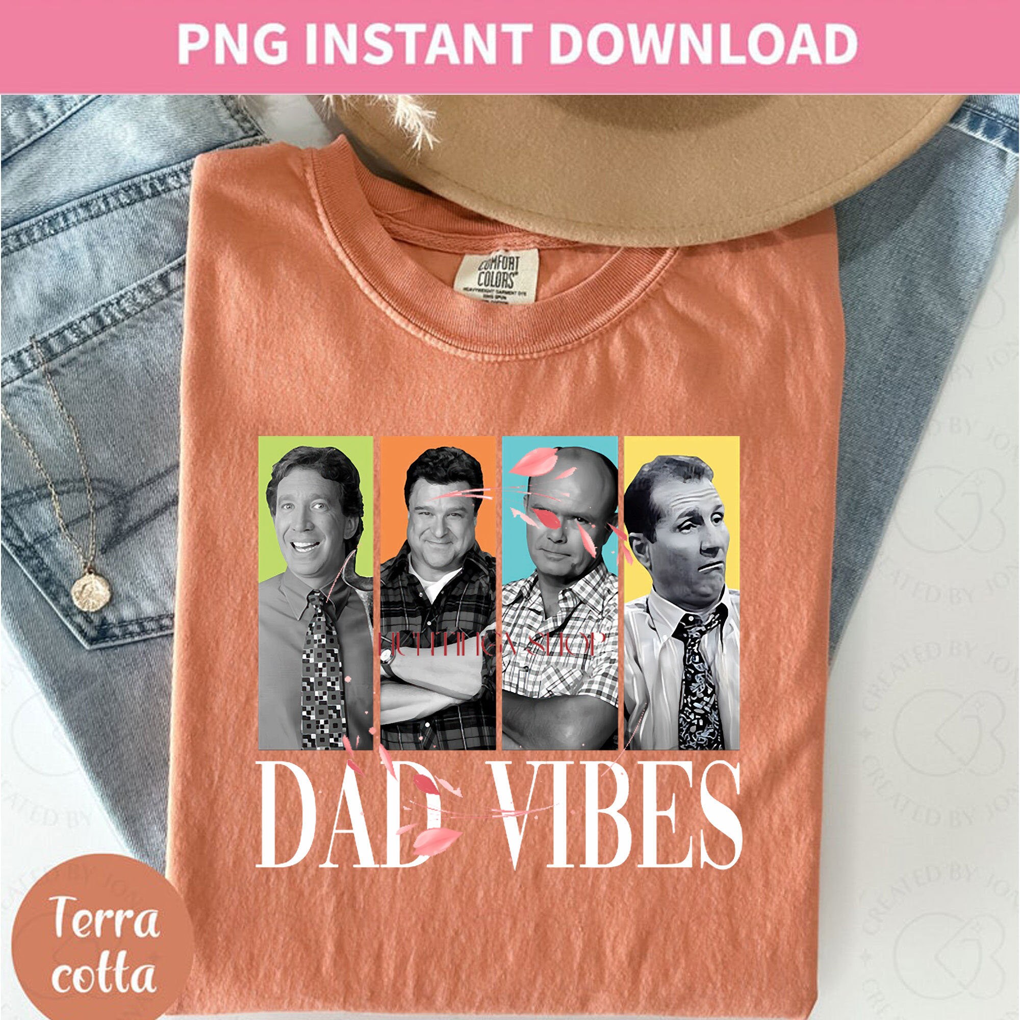 Retro 90s Dad Vibes PNG Sitcom Dad SVG, Dad Vibes, Best Dad Ever Svg ...