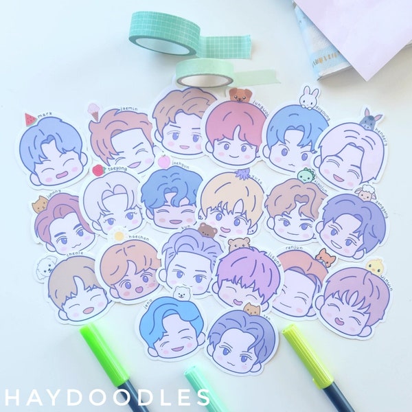Nct Stickers - Etsy