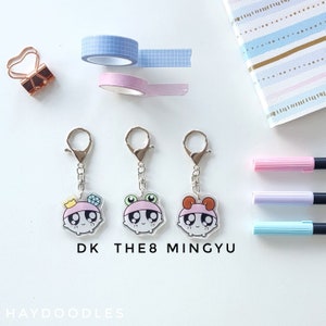 Seventeen Keychains | SVT | KPOP | Keychains | Charms - Etsy