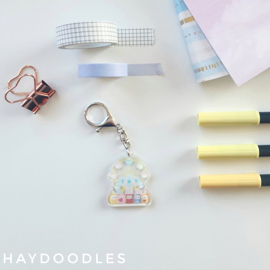 Tomorrow X Together Keychain | KPOP | Keychains | Charms - Etsy