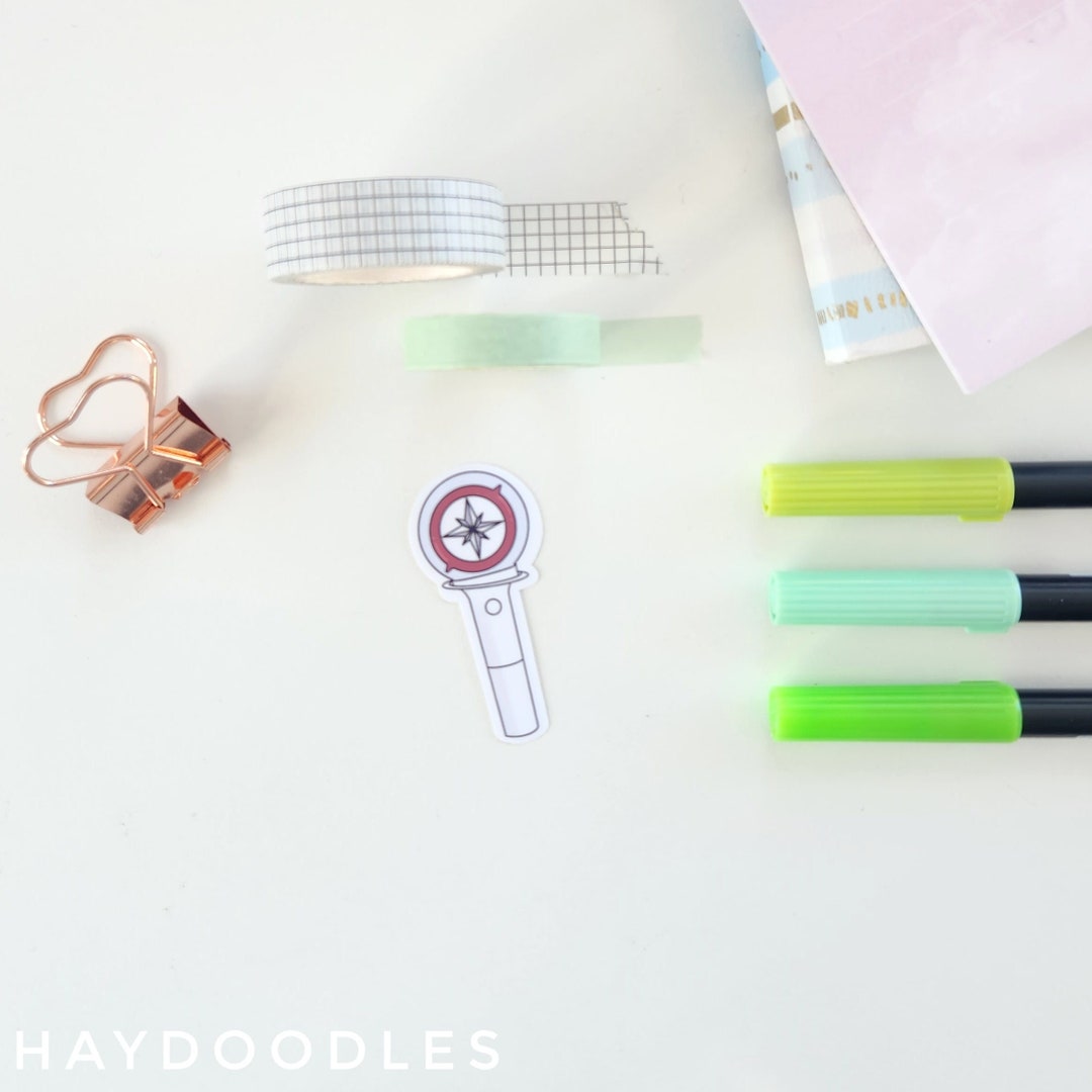 Stray Kids Lightstick Sticker | Weatherproof Vinyl Sticker | Glossy ...