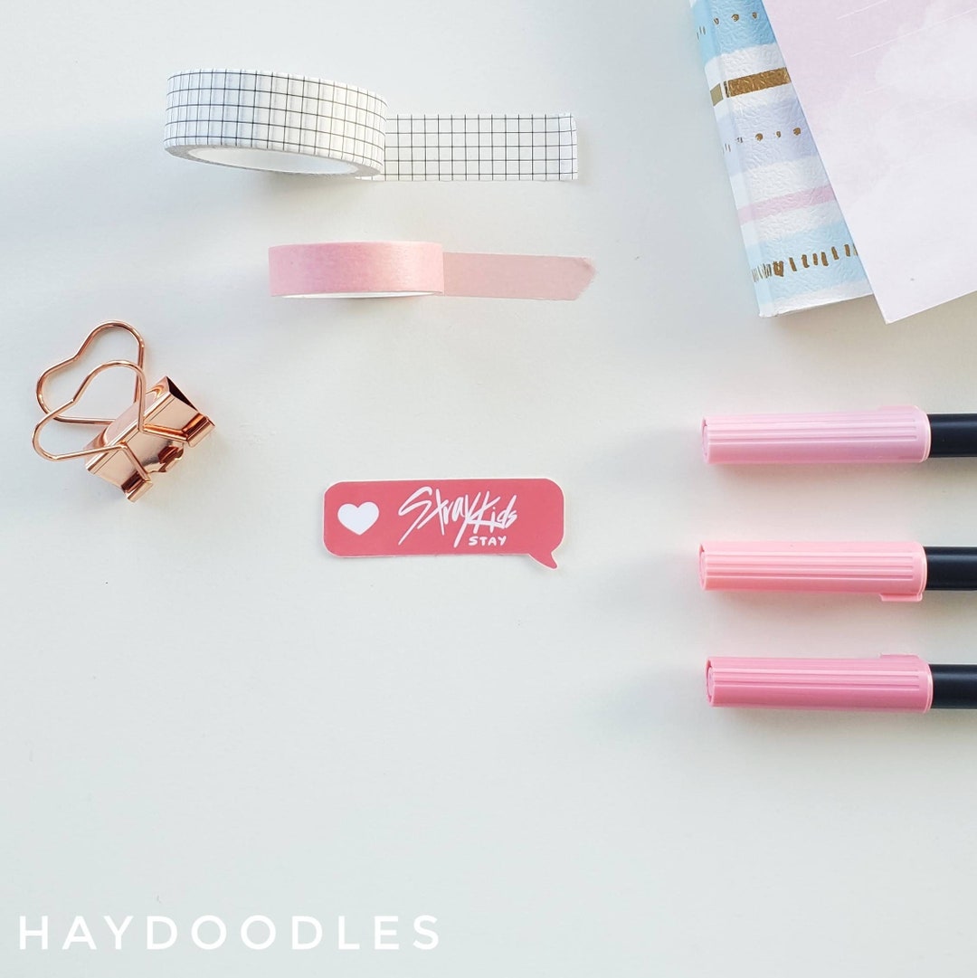 Stray Kids Sticker | Weatherproof Vinyl Sticker | Glossy Sticker ...