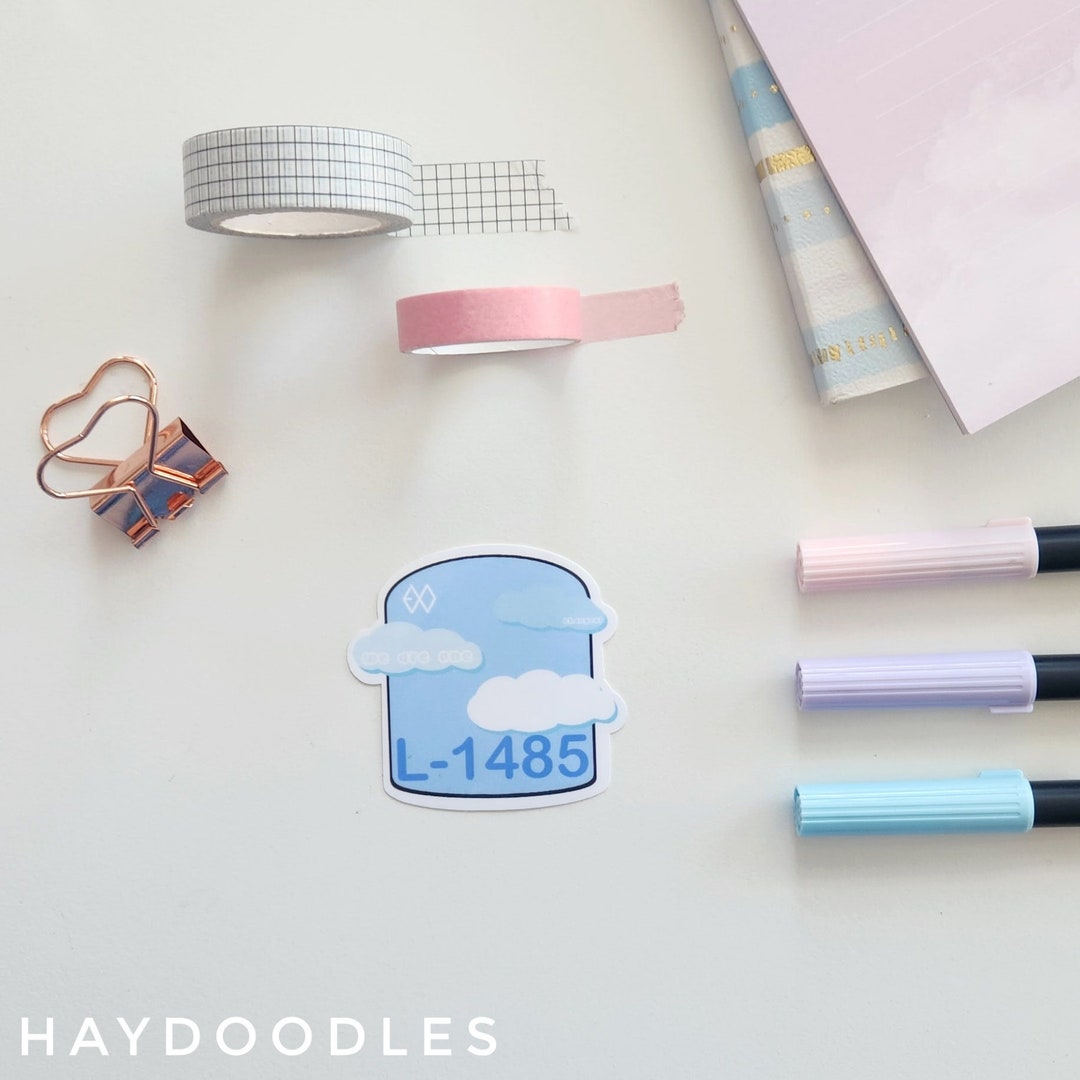 Chanyeol L-1485 Sticker | EXO | Weatherproof Vinyl Stickers | KPOP ...