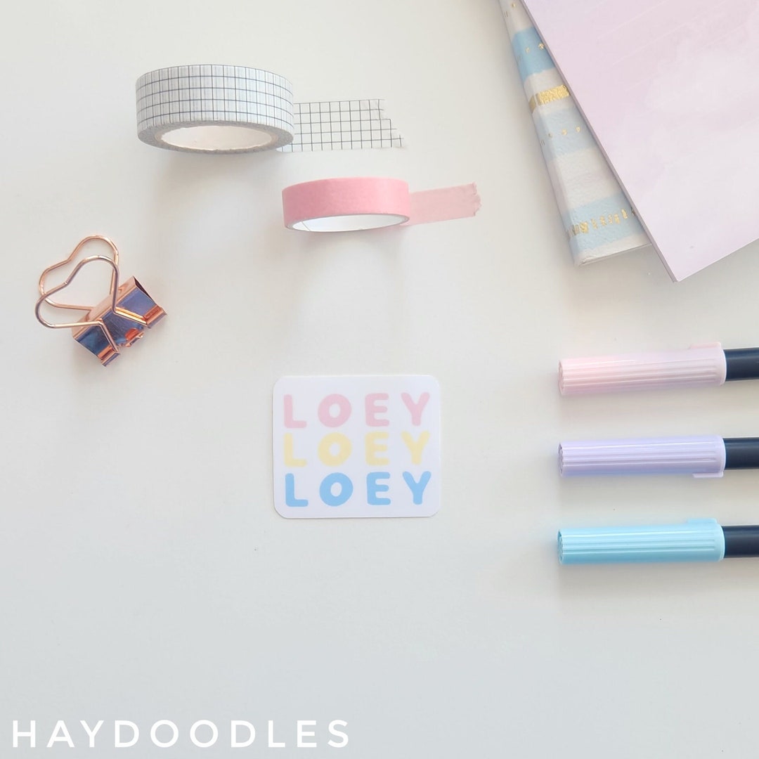 Chanyeol LOEY Sticker | EXO | Weatherproof Vinyl Stickers | KPOP ...