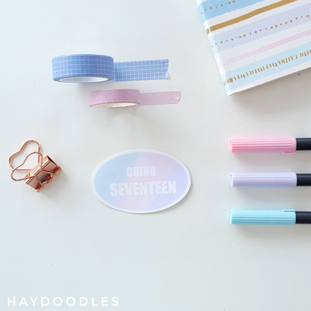 Going Seventeen Sticker | SVT | Weatherproof Vinyl Stickers | KPOP ...