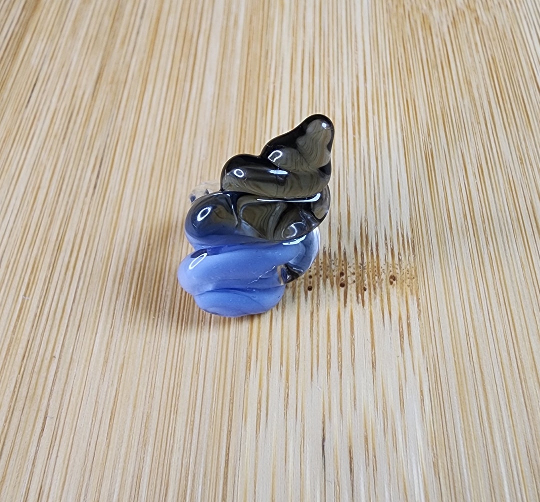 Unicorn Horn Glass Loc Bead, Glass Dread Bead, Beads, Dread Beads ...