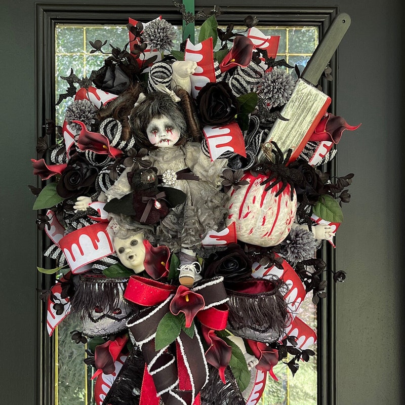 Halloween Wreath - Etsy