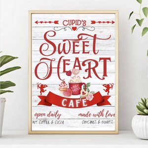 Printable Valentine Sign, Farmhouse Valentine's Day PDF Downloadable ...