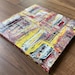 Red, Yellow, White, Abstract Painting - Etsy