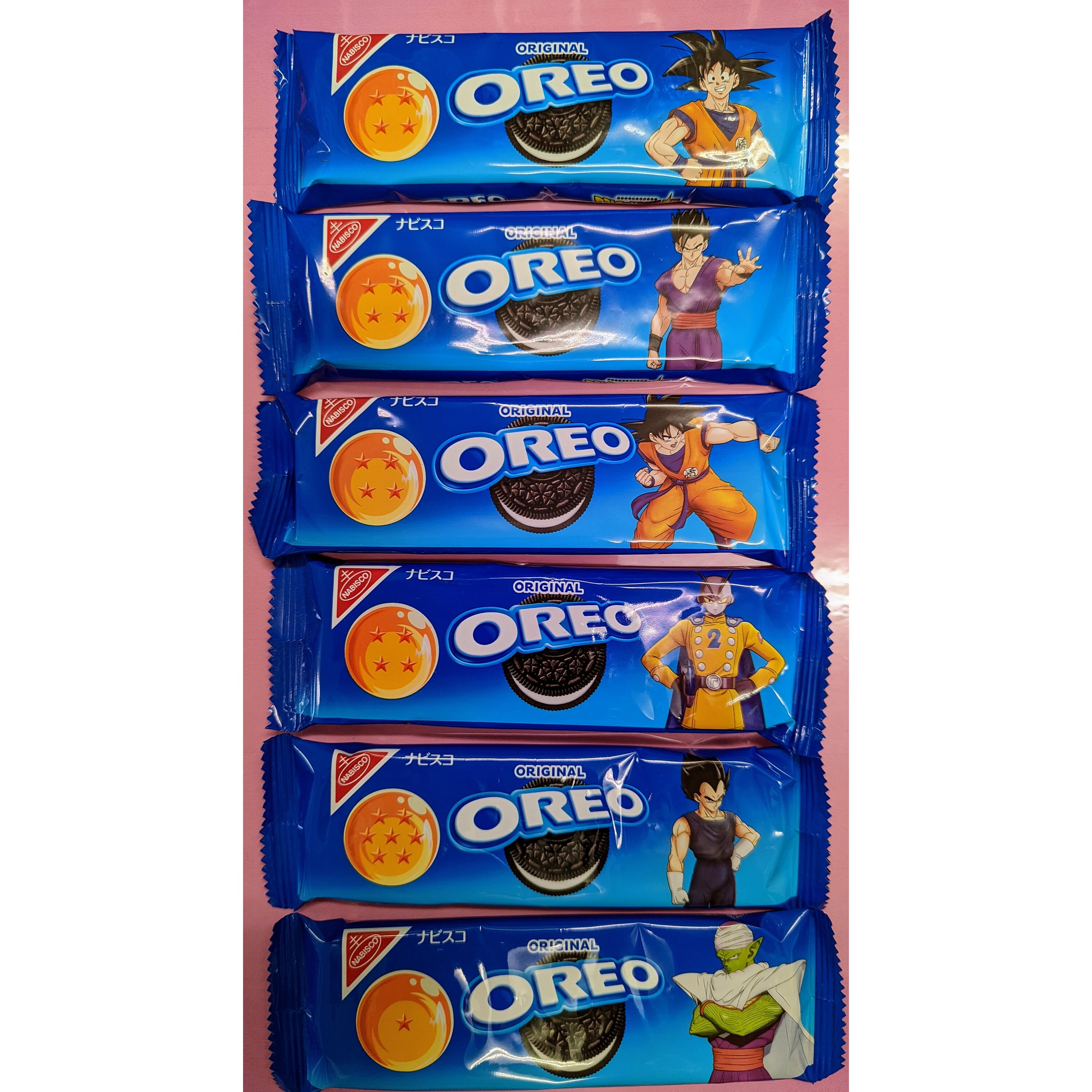 6x Japanese Dragonball Z Original Oreo Packets 1 of Each - Etsy UK