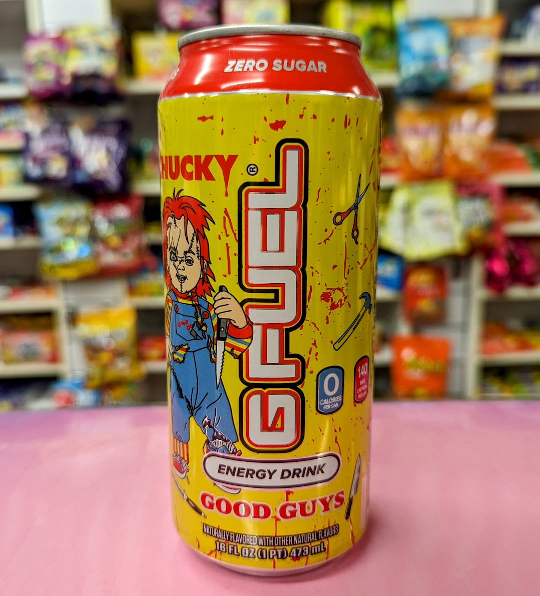 Limited Edition Chucky G Fuel Energy Drink, Zero Sugar, USA Import ...