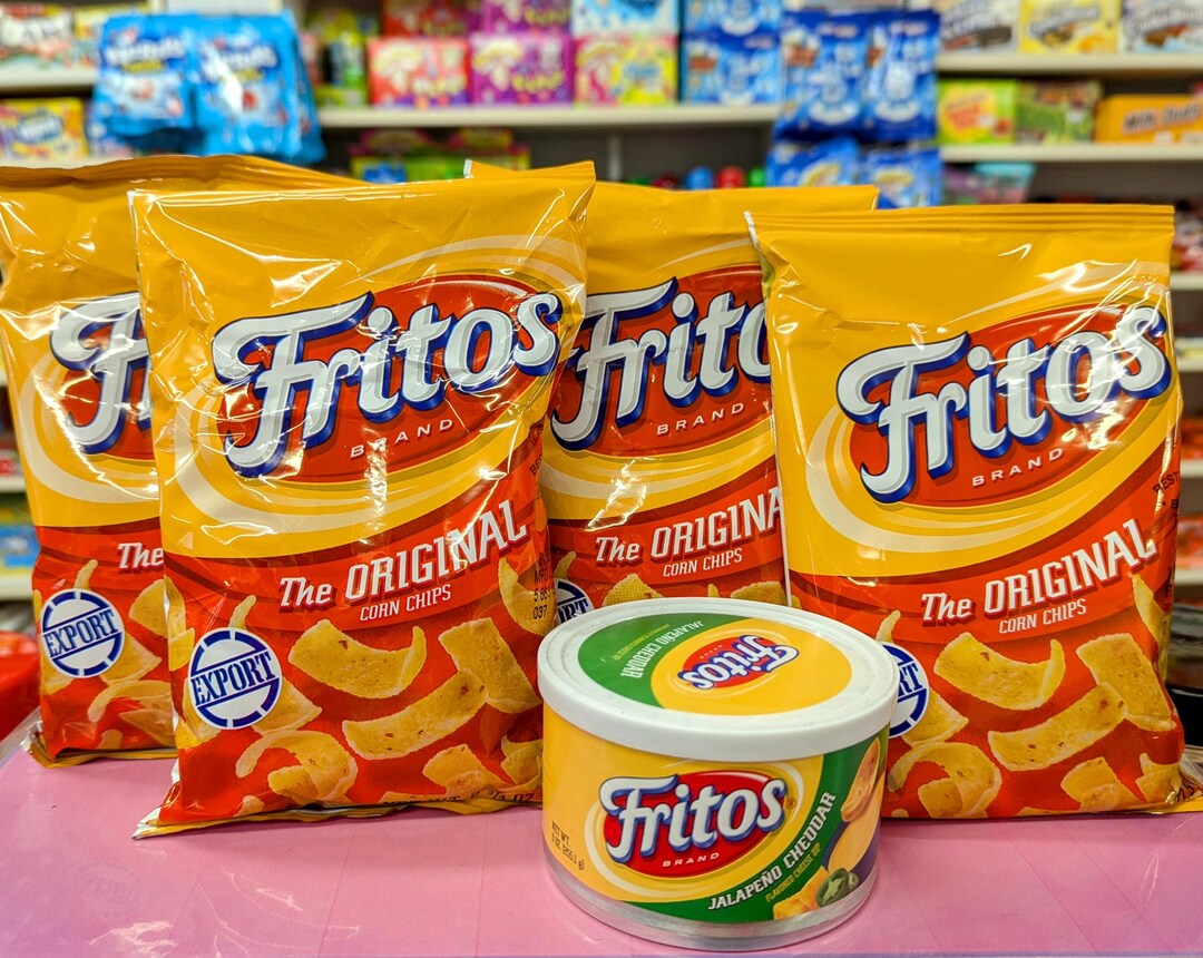 Fritos Movie Night Bundle, 4 Bags of Fritos Corn Chips Plus Frito Lay ...