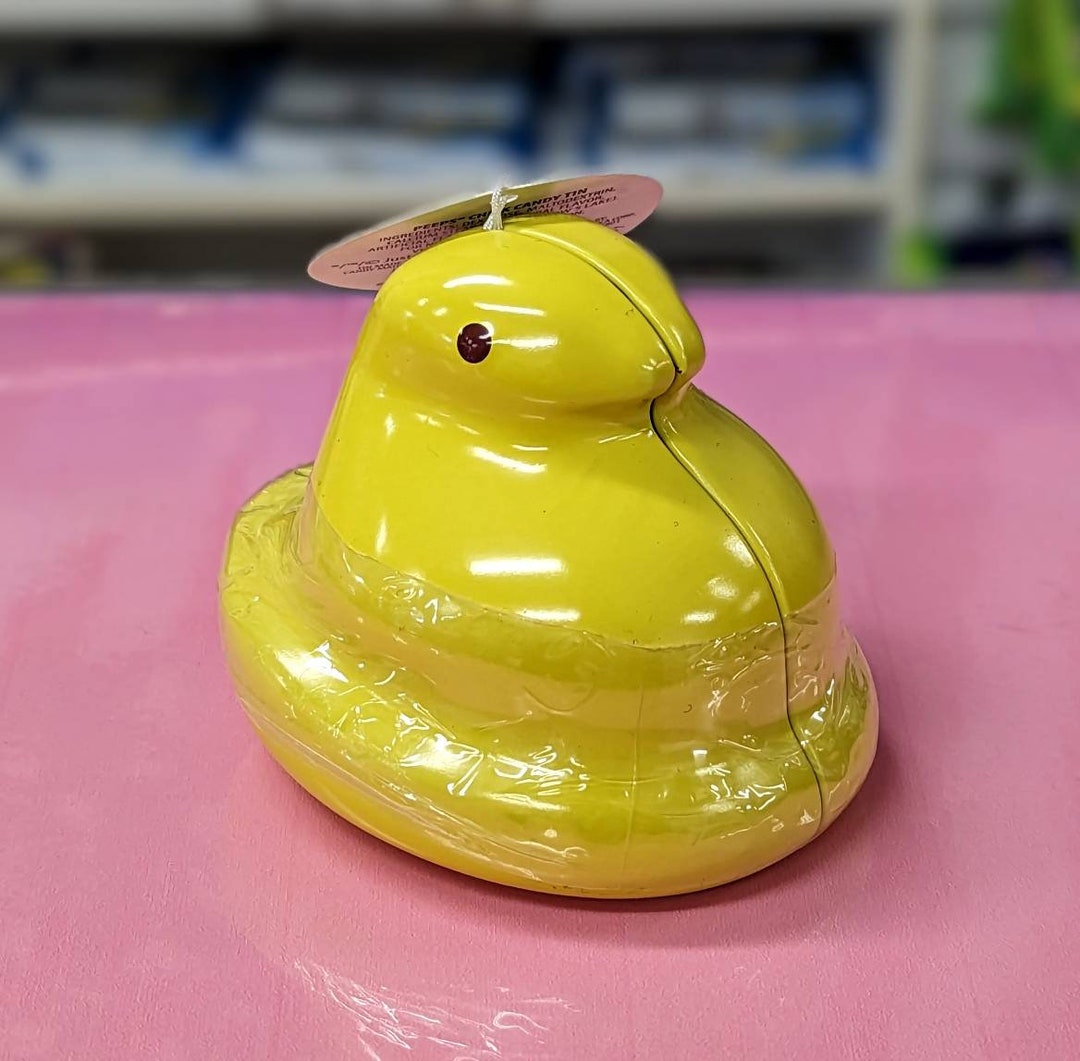 Yellow Peeps Candy Tin With Marshmallow Flavoured Candy USA Import - Etsy