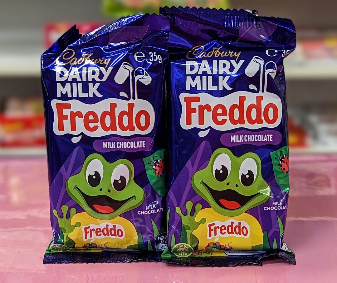 2x Australian Cadbury's Freddo Chocolate Bars 35g Each australian Import Aussie Freddo - Etsy