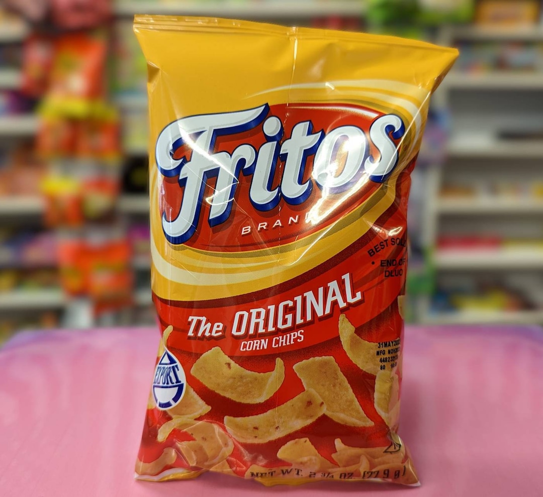 Fritos the Original Corn Chips USA Import 2.75oz 77.9g Fritolay - Etsy