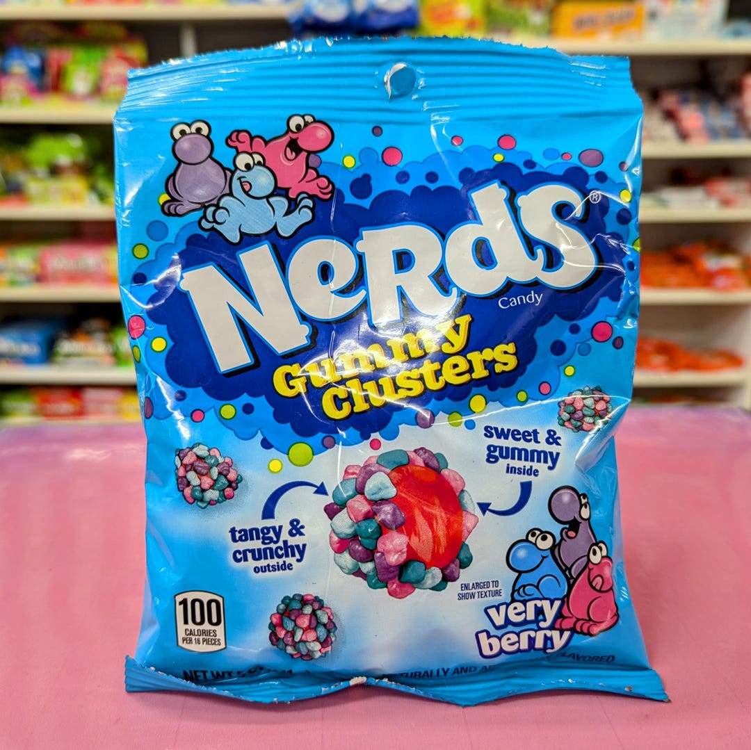 Nerds Very Berry Gummy Clusters, 141g, USA Import - Etsy
