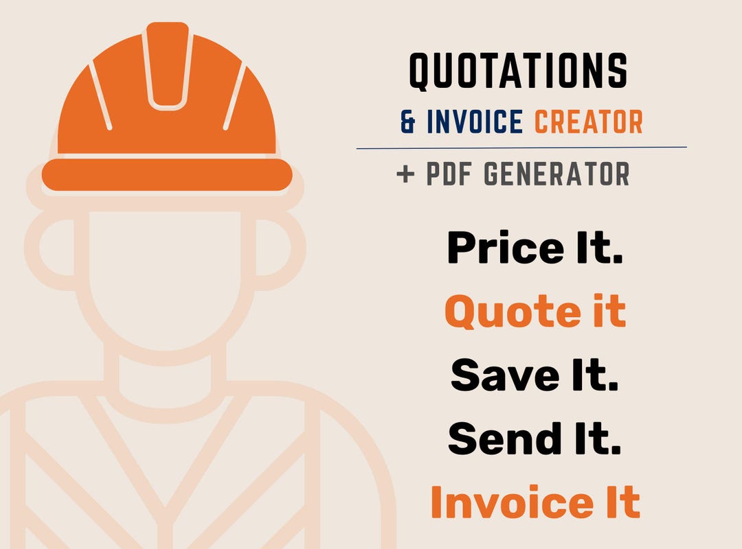 Quotation and Invoice Creator App Plus PDF Generator - Phone/tablet APP ...