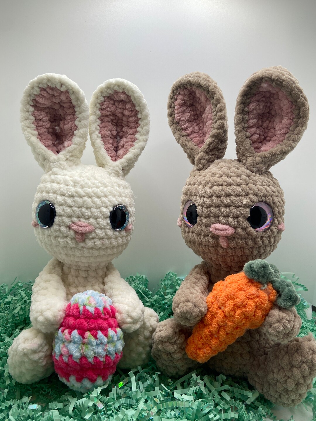 Crochet Bunny Plushie - Etsy
