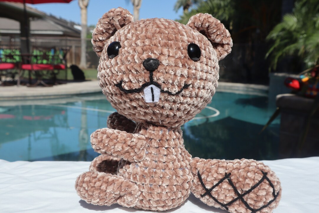 Crochet Beaver Plushie - Etsy