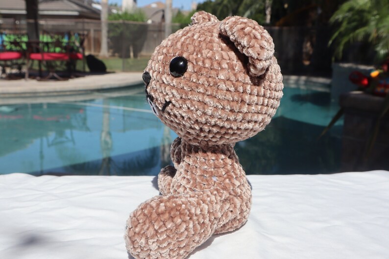 Crochet Beaver Plushie | Etsy