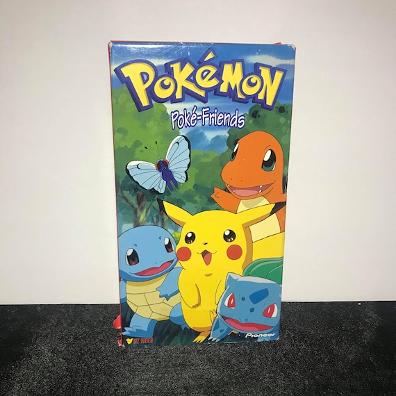 Pokemon V H S Tape '' Poke-friends'' | Etsy
