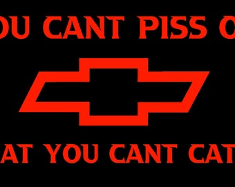 Funny chevy stickers for trucks store