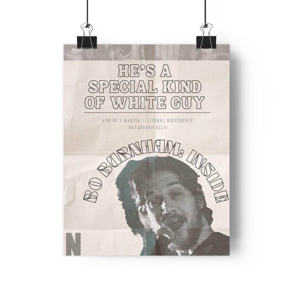 Bo Burnham Inside Retro Premium Poster | Etsy