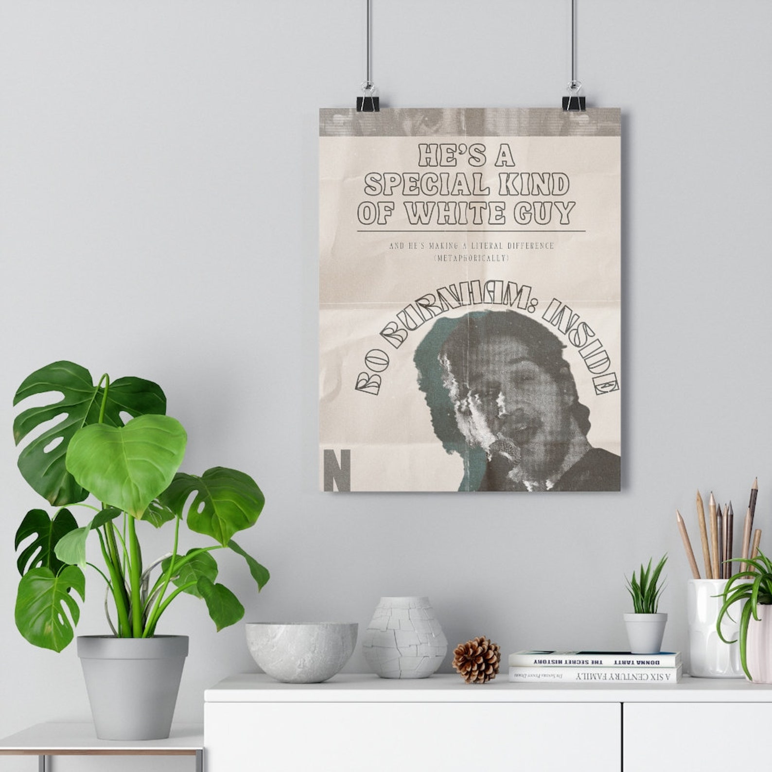 Bo Burnham Inside Retro Premium Poster | Etsy