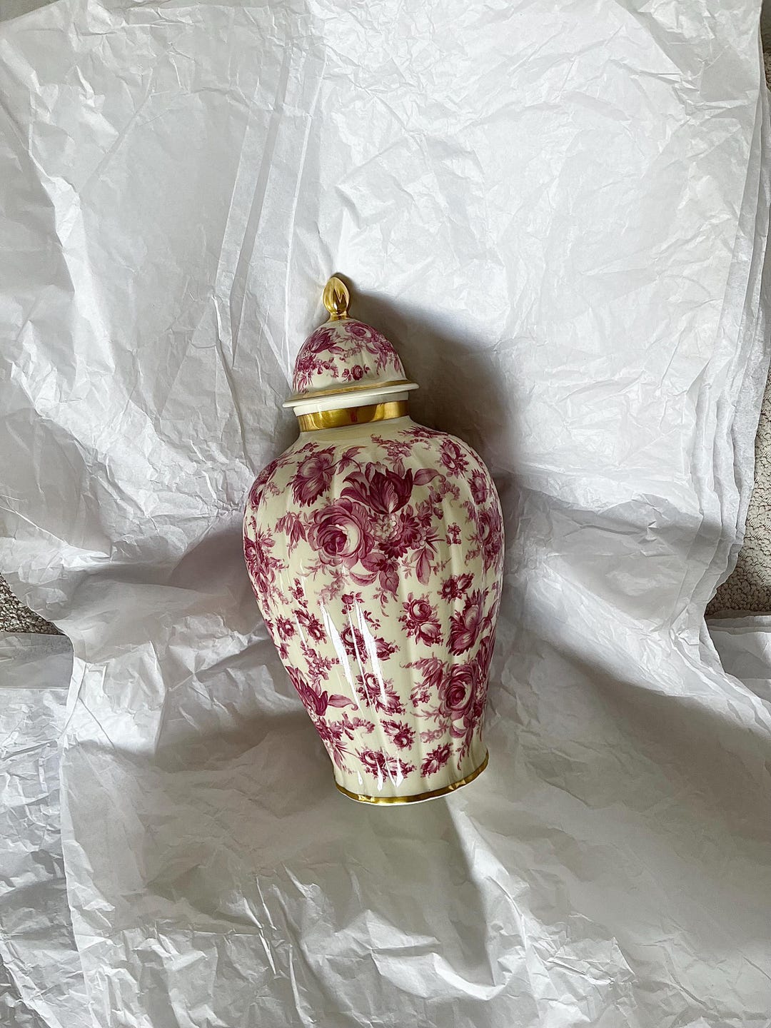 Thomas Ivory Vase - Etsy