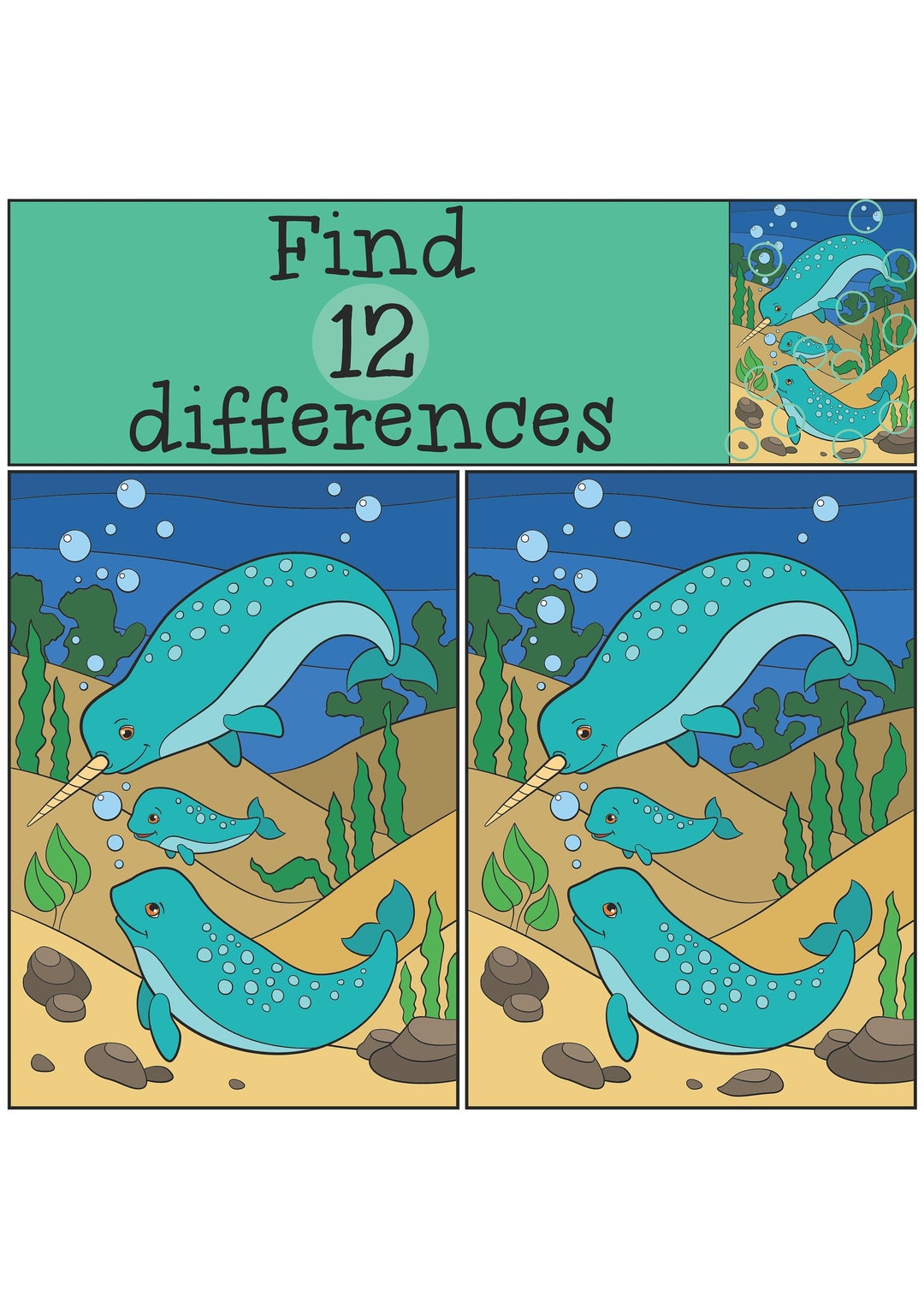 50 PRINTABLE Educational Activity Sheets for Kids, PDF, Find the ...