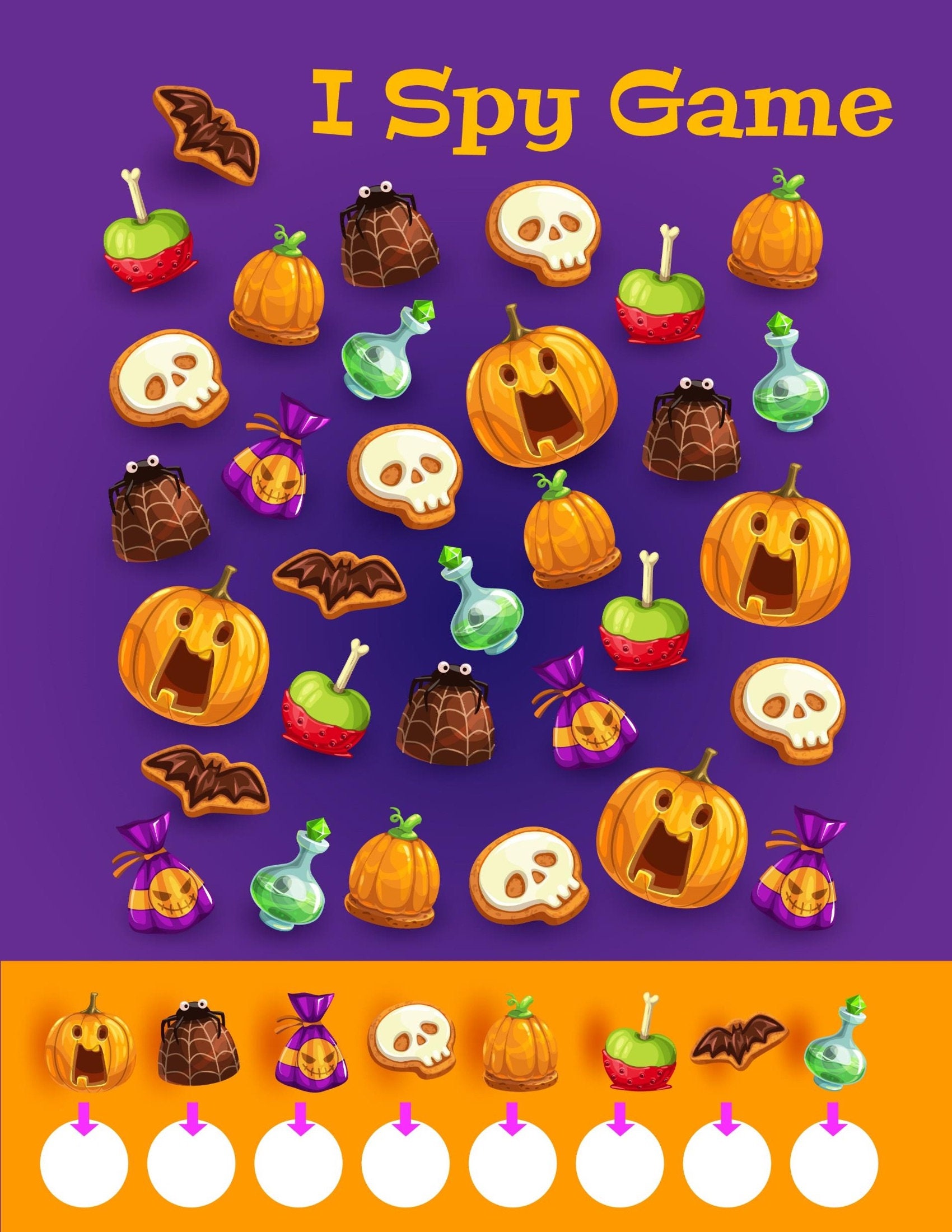 10 PAGE PRINTABLE Halloween Activity Book for Kids, Dot-to-dot, Find ...