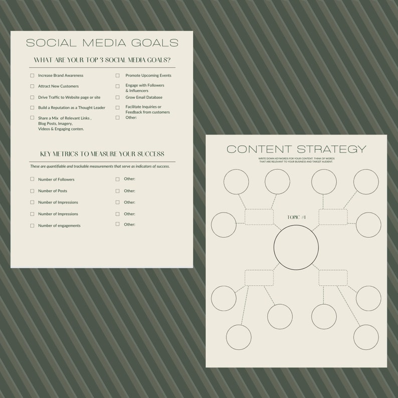 Social Media Strategy Workbook | SEO Strategy Workbook | Content ...