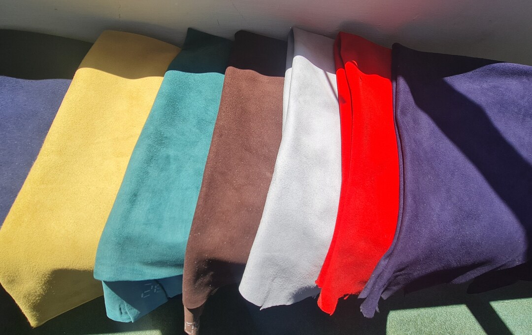 New Suede Leather Skins/hides 0.6mm - Etsy UK