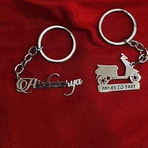 Customized Name Keychain Personalized Name Keychain Gold Keychain ...
