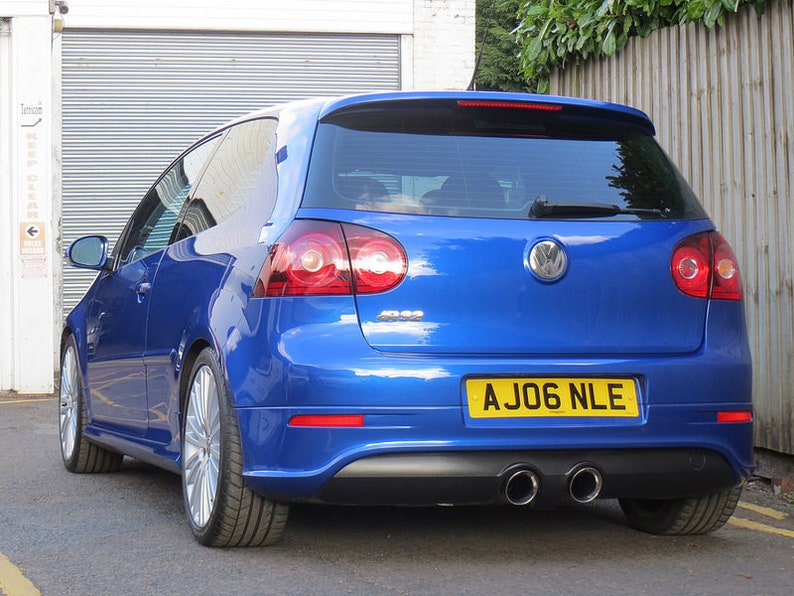 VW Golf MK5 Mark 5 R32 Chrome Badge For Rear Boot Tailgate | Etsy