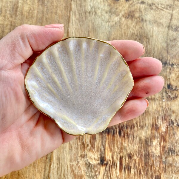 Shell Trinket Dish - Etsy UK