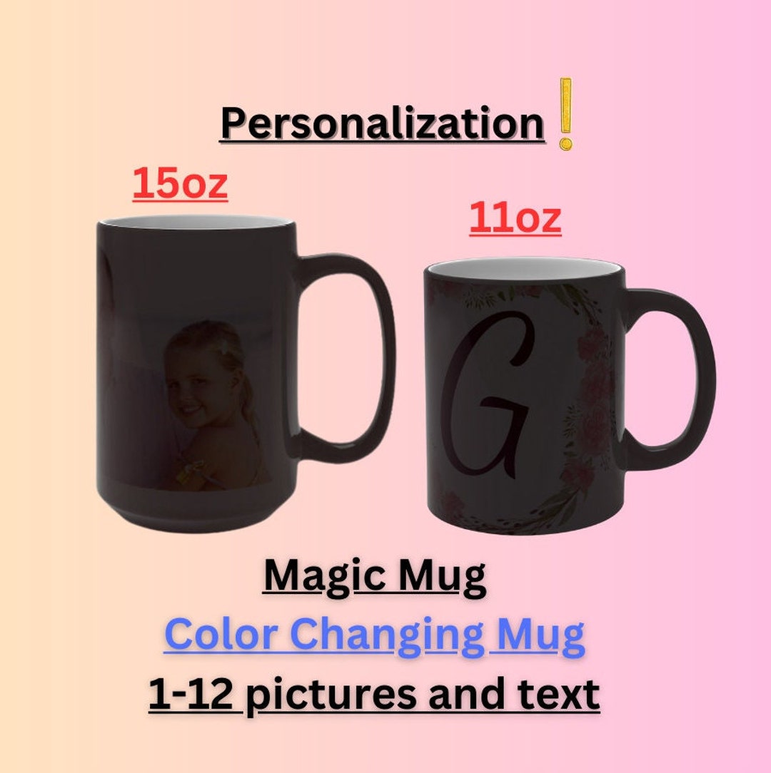 Color Changing Mug Magic Mug Customized Mug Picture Mug - Etsy