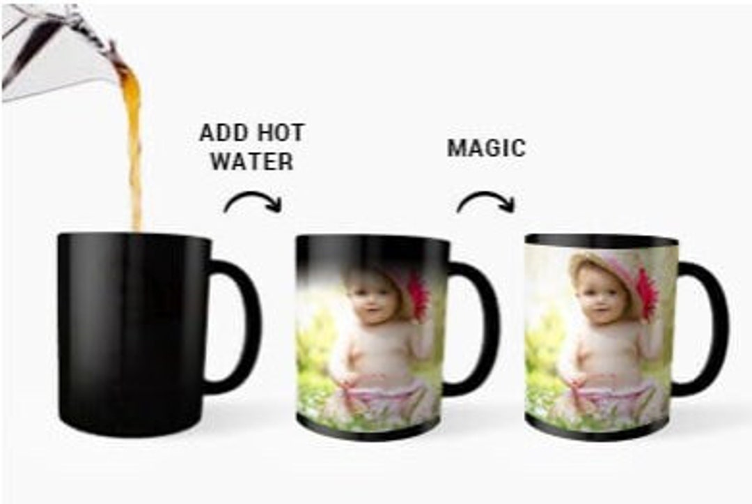 Magic Personalization Coffee Mug - Coffee Mug 11oz - Color Change ...