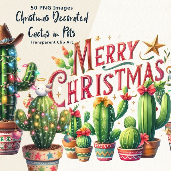 Christmas Cactus - Etsy