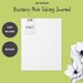 Small Business Note Taking Journal KDP Template KDP Interiors Printable ...